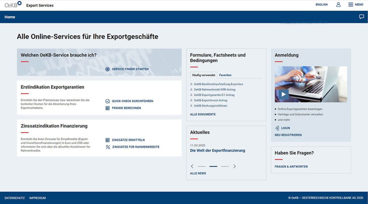 my.oekb: die neue Kundenplattform der OeKB